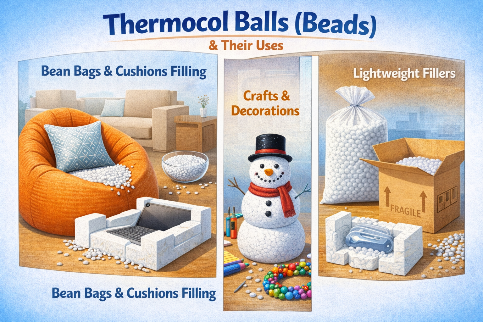 Types of Thermocol Products & Uses Explained (Detailed Guide)